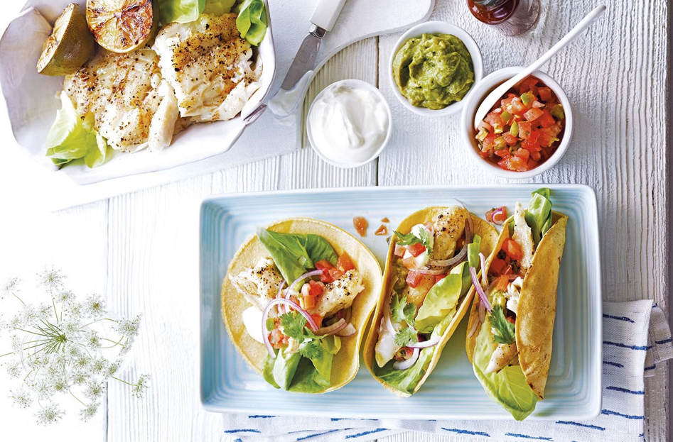 Tacos de Bacalao con Cilantro y Limón: Frescura y Sabor en Cada Bocado